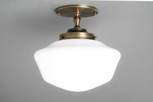 10IN SCHOOLHOUSE CEILING LIGHT MODEL No. 4739 - Peared Creation