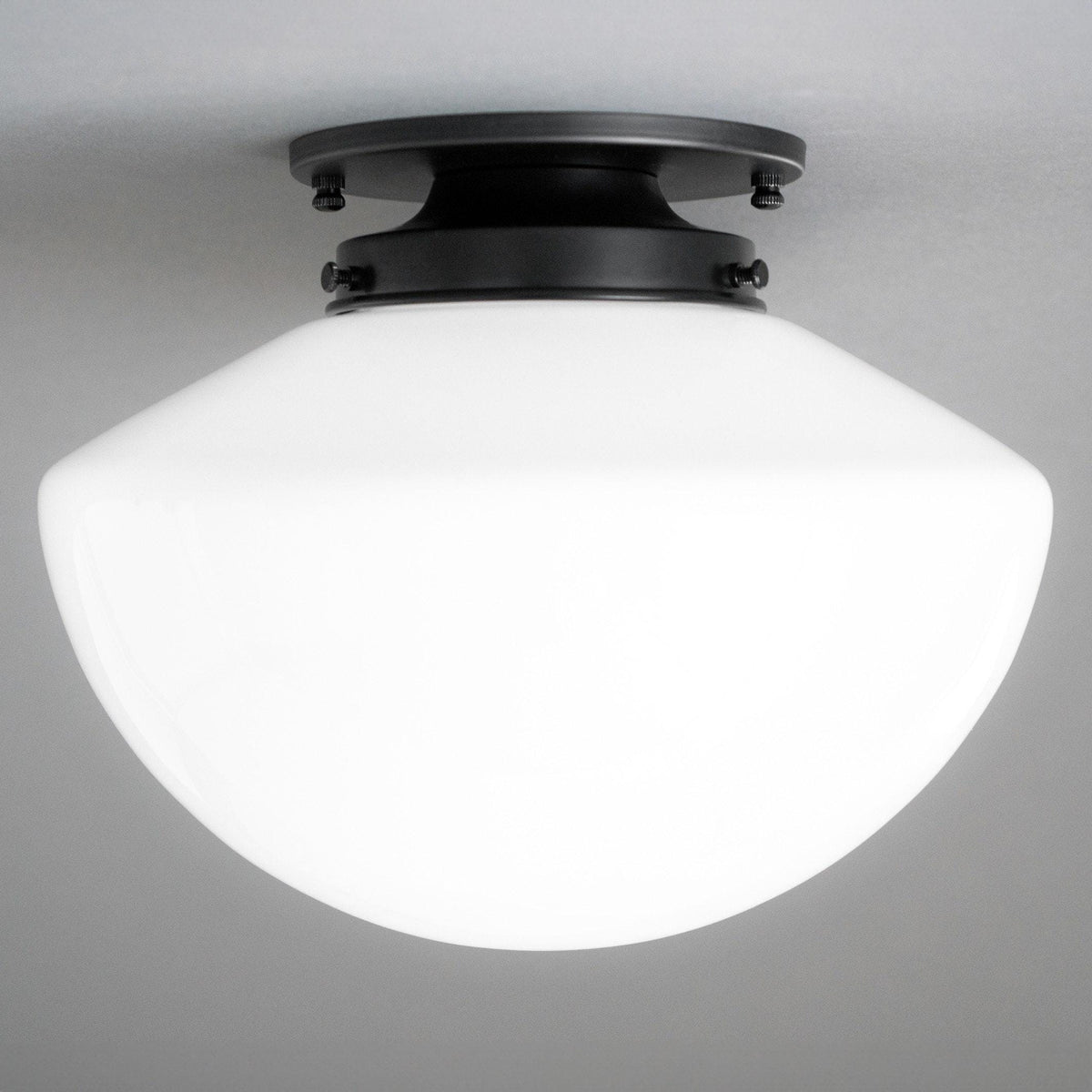 10IN GLASS OPAL SHADE CEILING LIGHT MODEL No. 9251 - Peared Creation