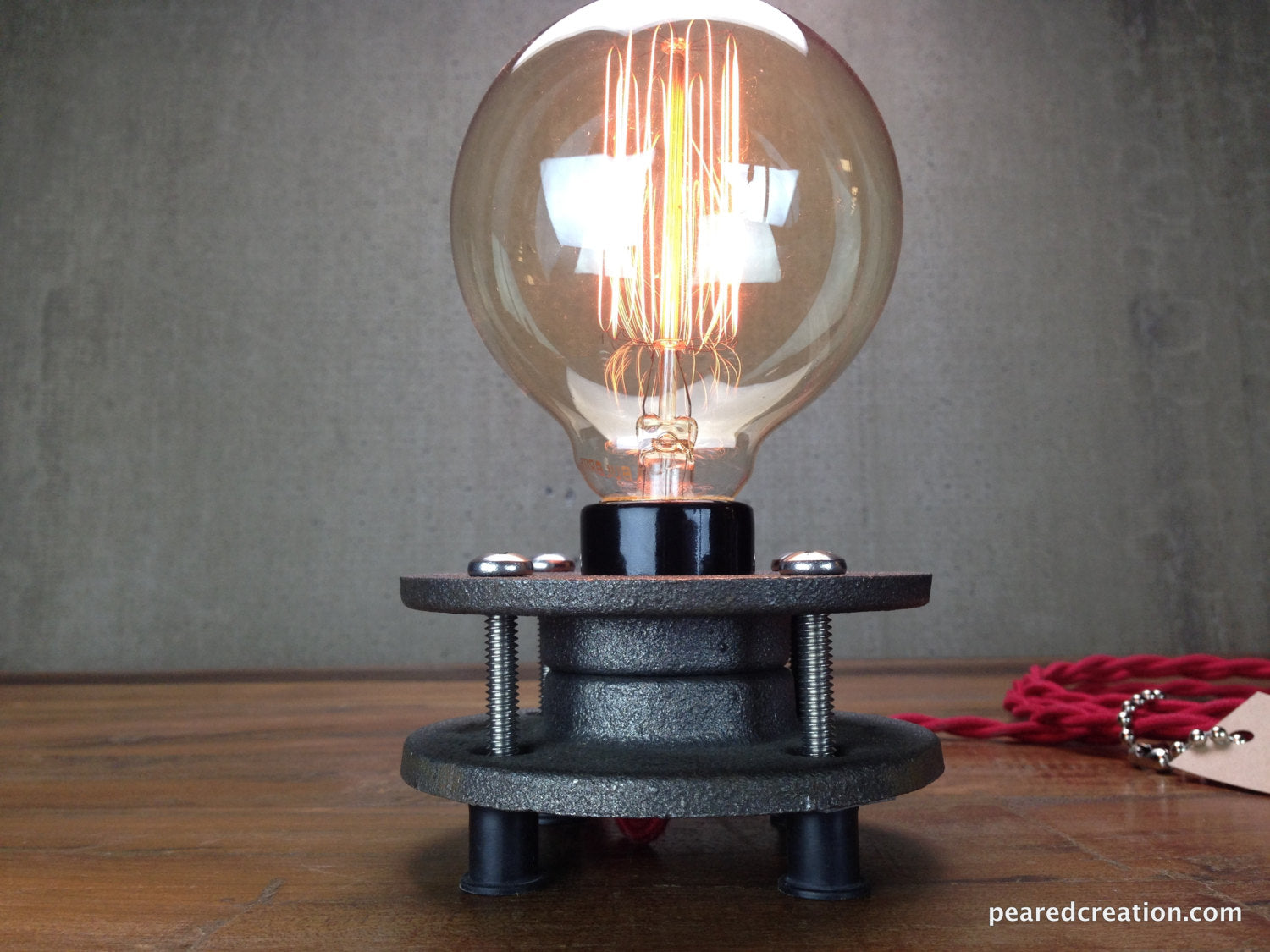 Edison Light Bulb Table Lamp